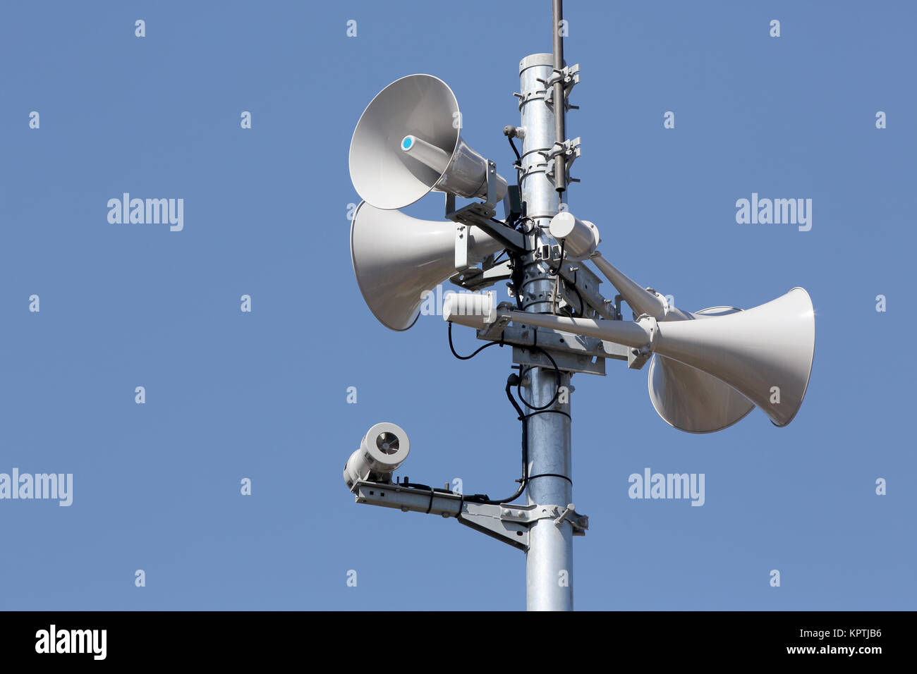 Megaphone Loudspeaker Speaker Tower High Resolution Stock Photography ...