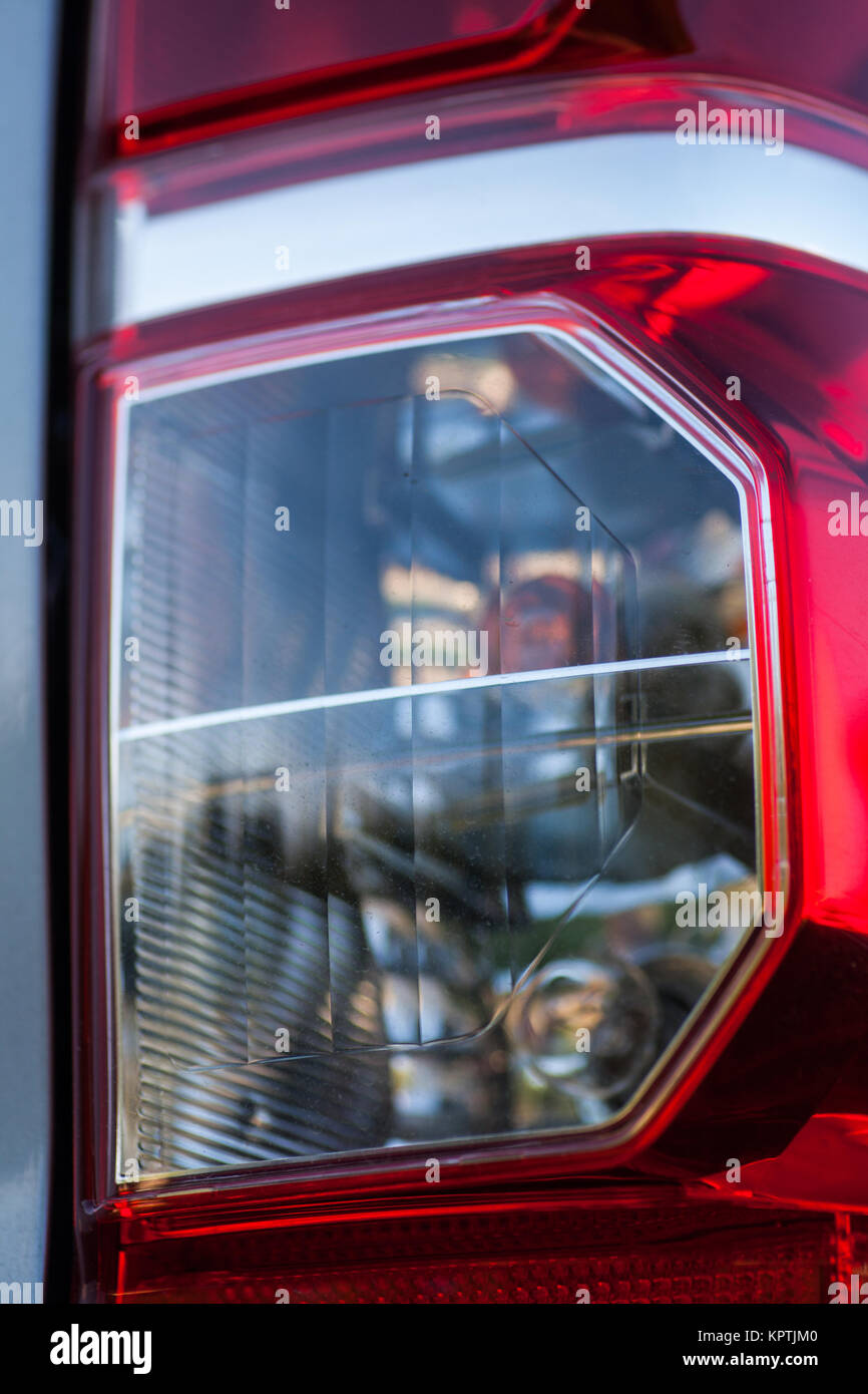 Car rear light Stock Photo - Alamy