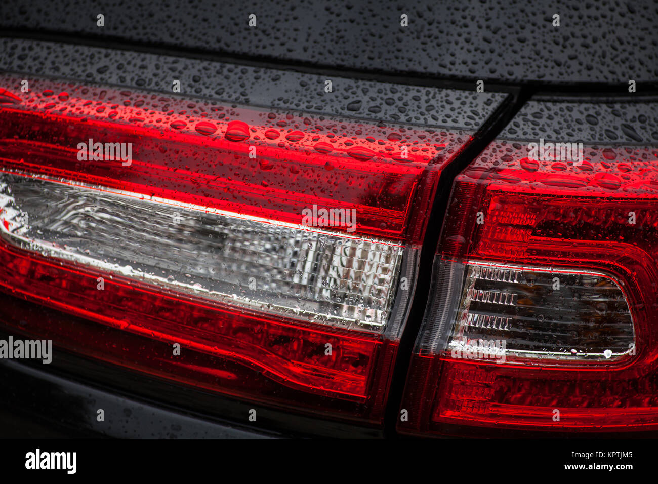 Car rear light Stock Photo - Alamy