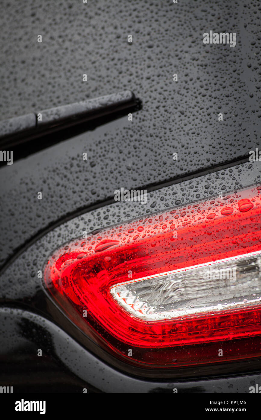Car rear light Stock Photo - Alamy