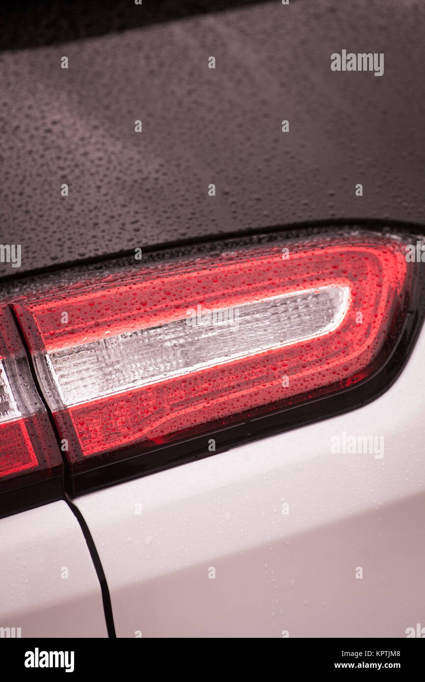 Car rear light Stock Photo - Alamy