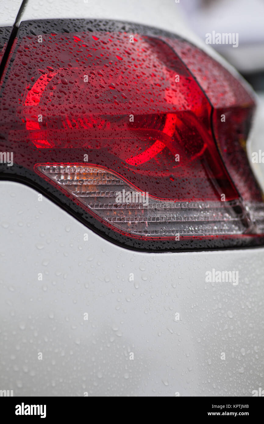 Car rear light Stock Photo - Alamy