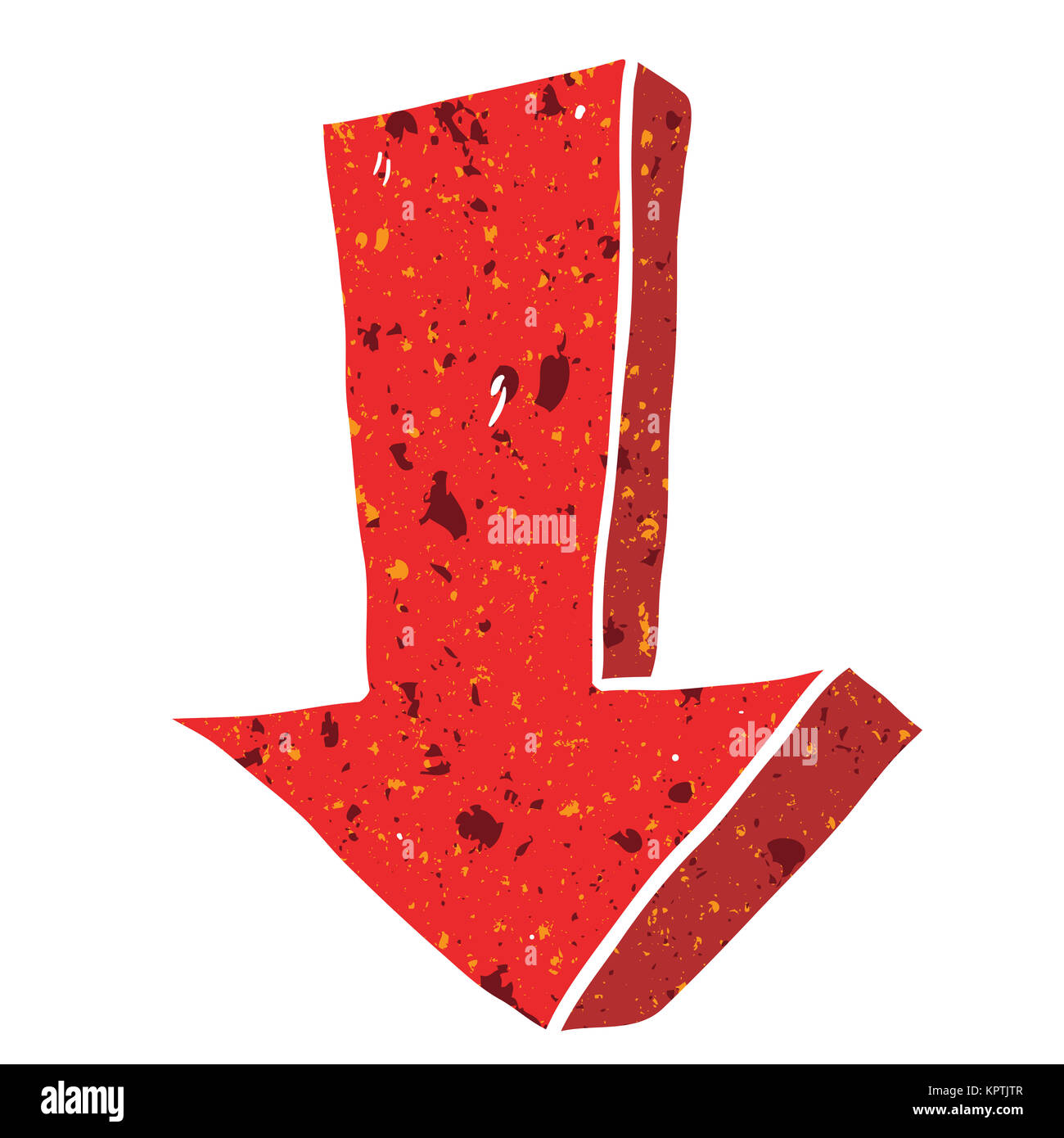 Down arrow sign hi-res stock photography and images - Alamy