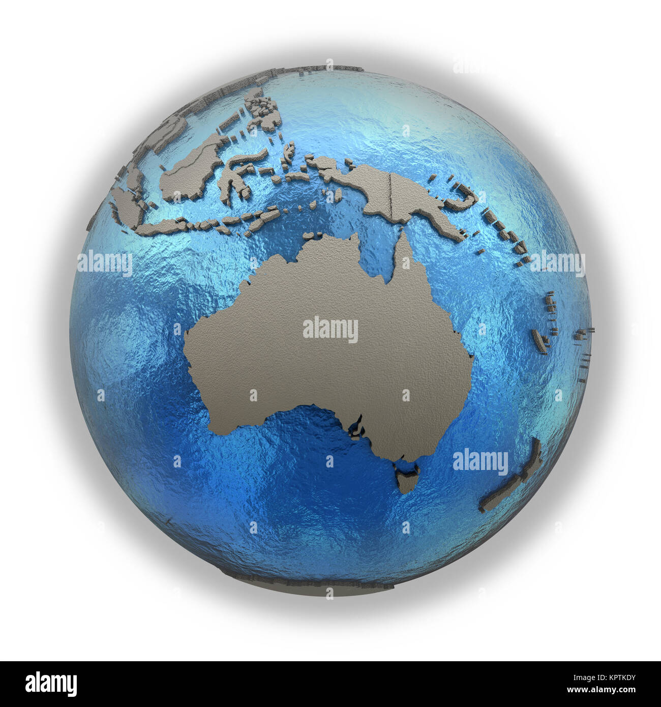 Australia australasia globe map hi-res stock photography and images - Alamy