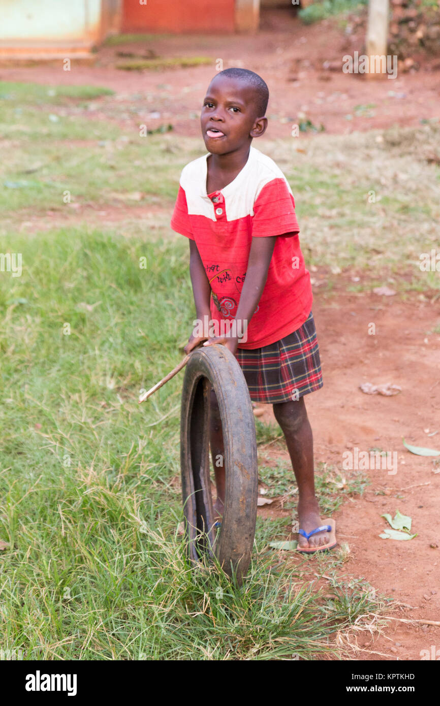 Child at the wheel hi-res stock photography and images - Alamy