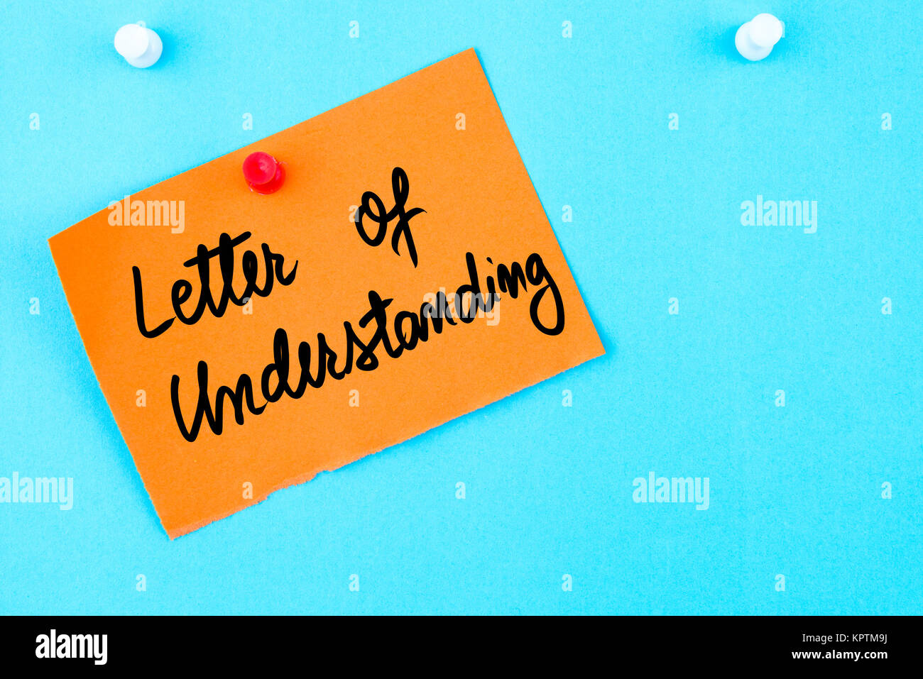 Letter of understanding hi-res stock photography and images - Alamy