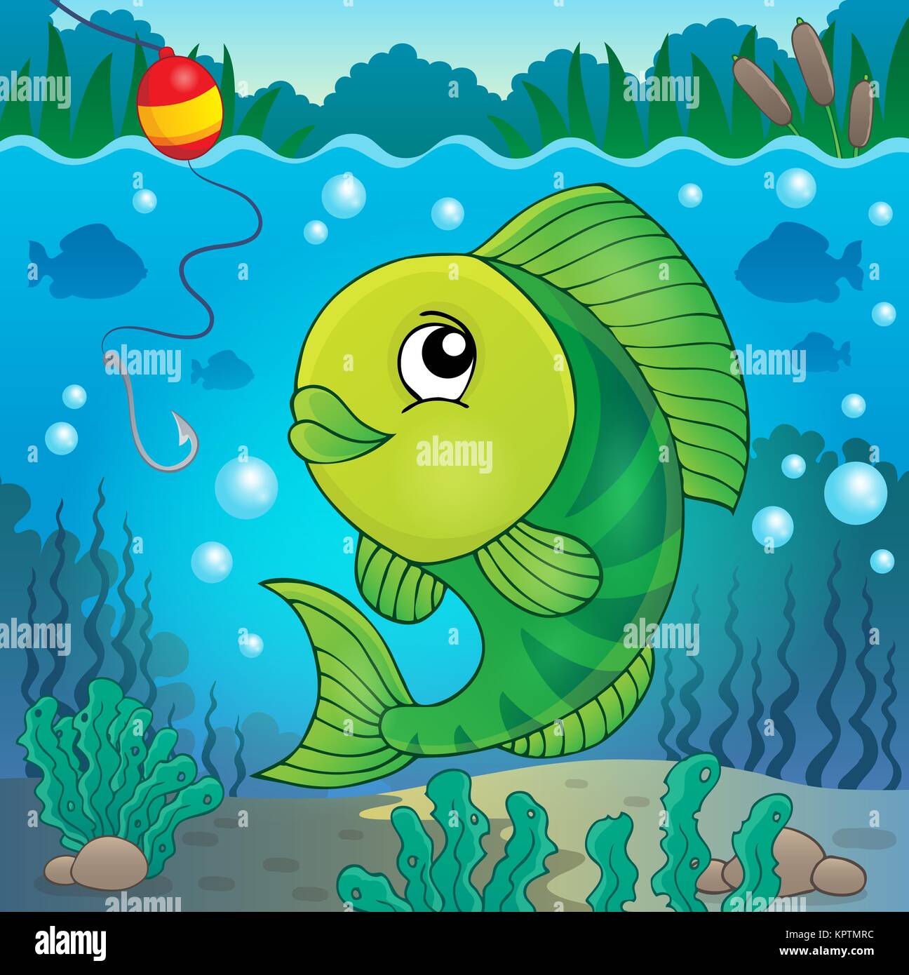 Freshwater fish topic image 5 Stock Photo - Alamy