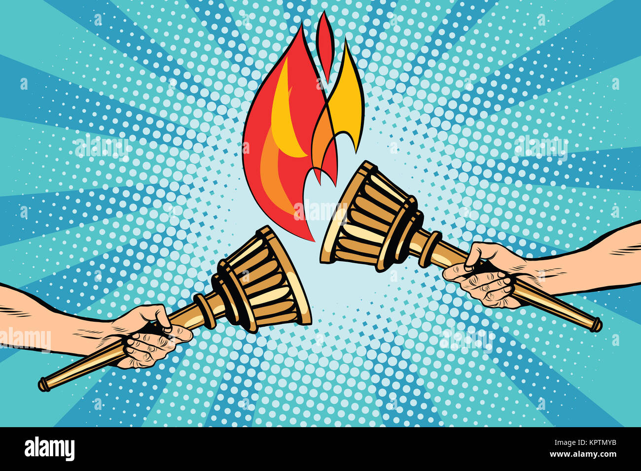 Torch Greek High Resolution Stock Photography and Images - Alamy