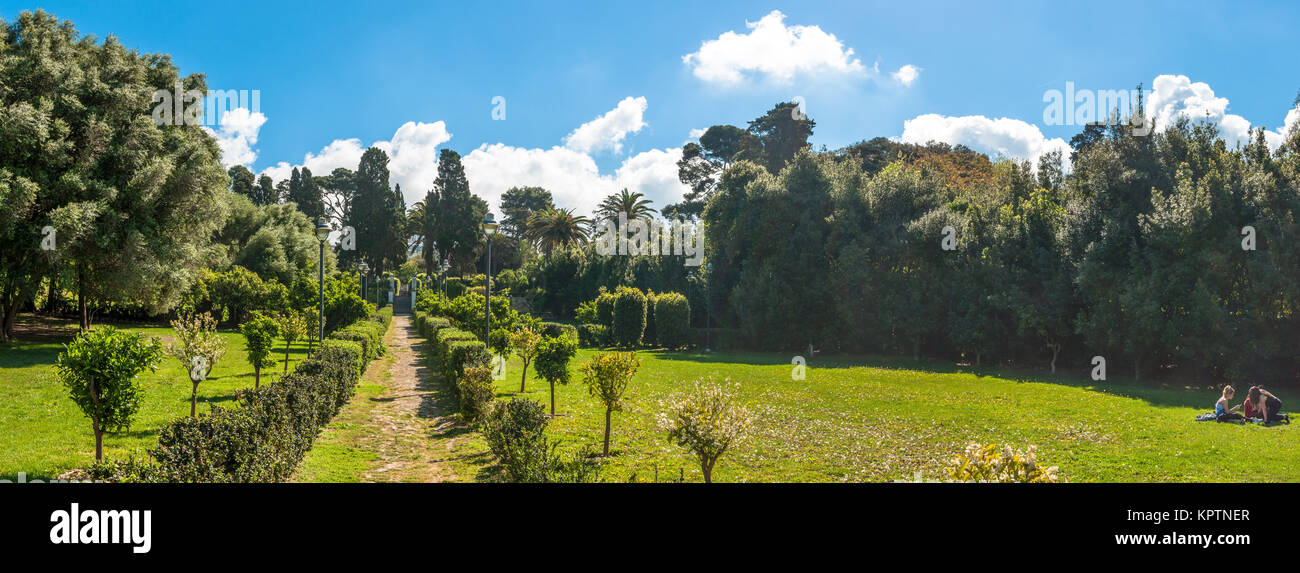 Monserrato park in spring sassari italy Stock Photo - Alamy