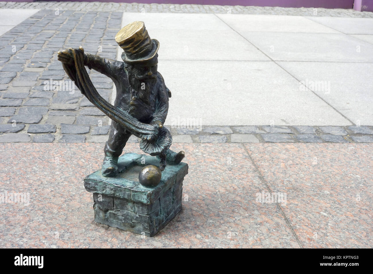 chimney sweep good luck in wroclaw Stock Photo - Alamy