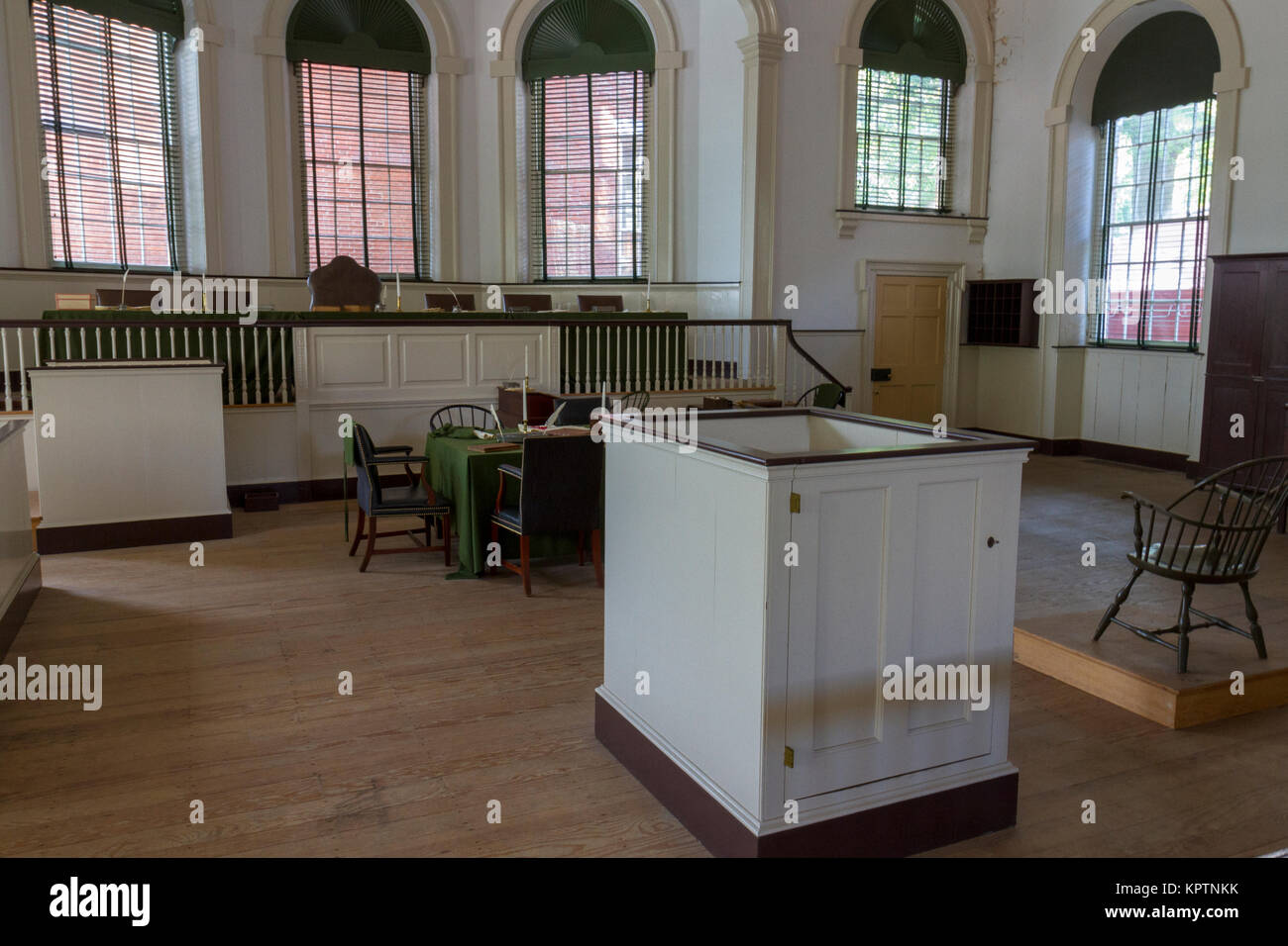 Dock courtroom hi-res stock photography and images - Alamy