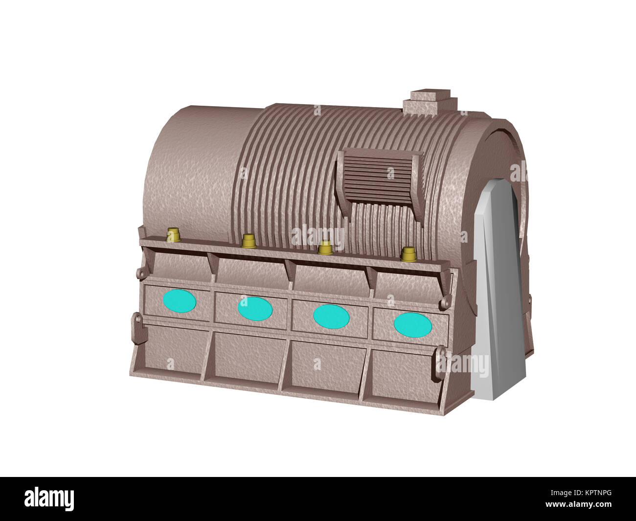 Generator unit Cut Out Stock Images & Pictures - Alamy