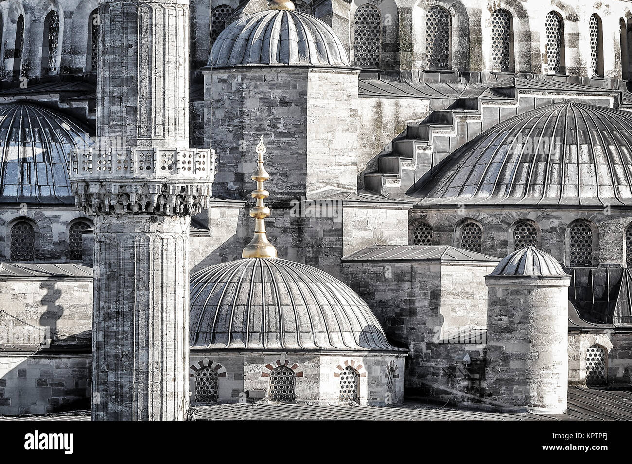 Blue Mosque background Stock Photo - Alamy