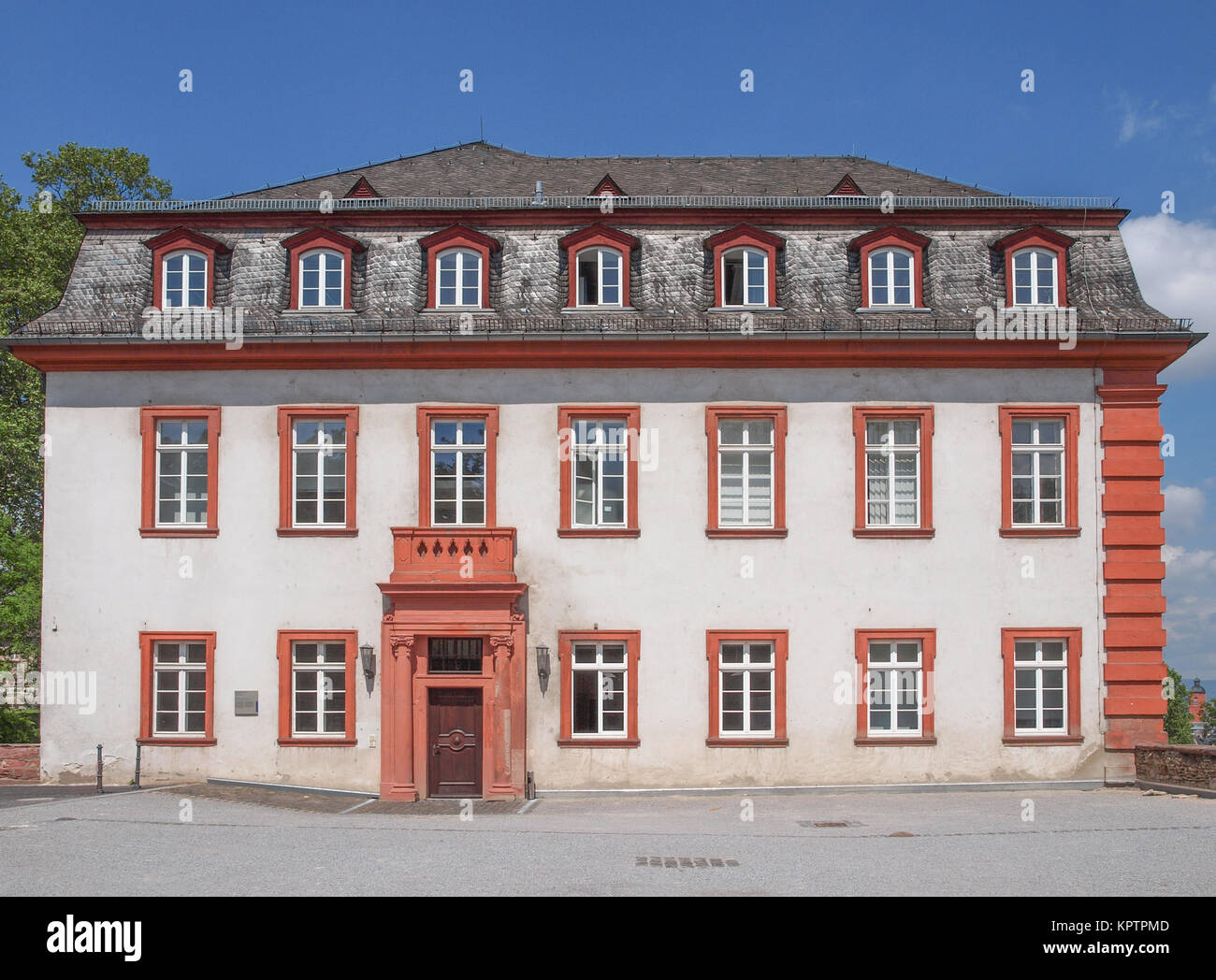 Mainz Zitadelle citadel of Mainz in Germany Stock Photo - Alamy