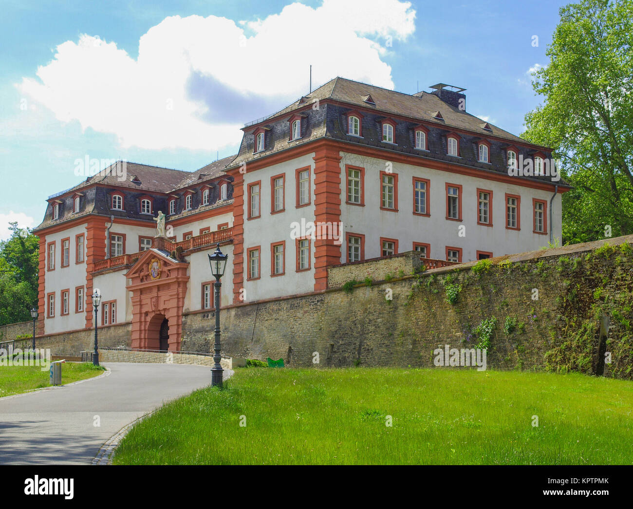 Mainz Zitadelle citadel of Mainz in Germany Stock Photo - Alamy