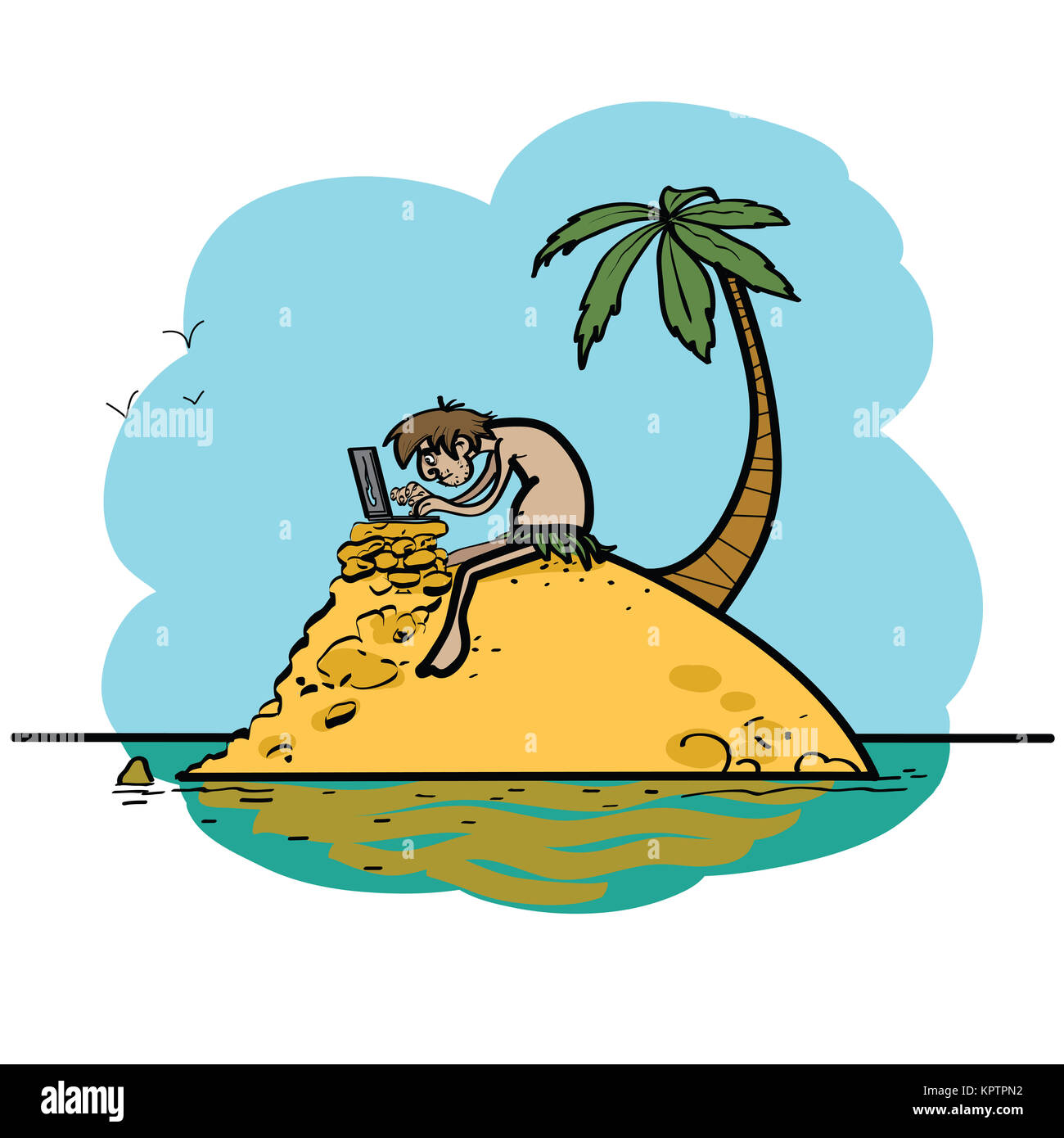 Clipart Laptops In The Desert