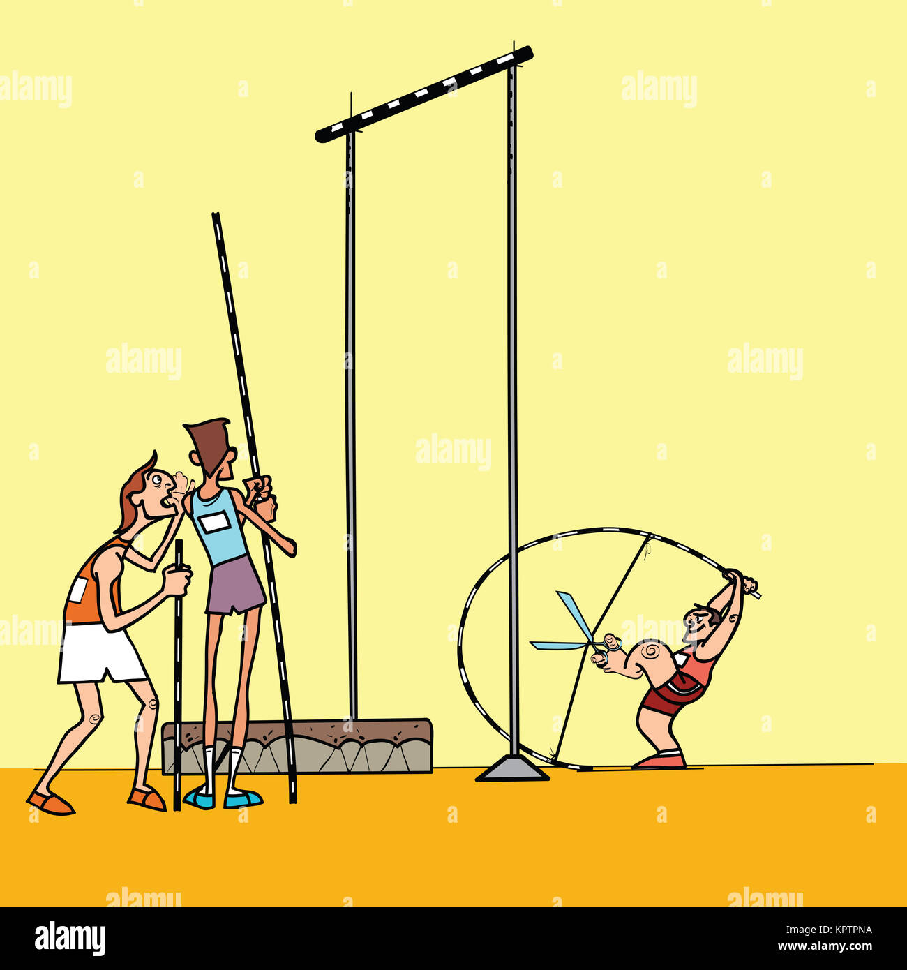 High jump athletes athletics. summer sports games. Humor in sports ...