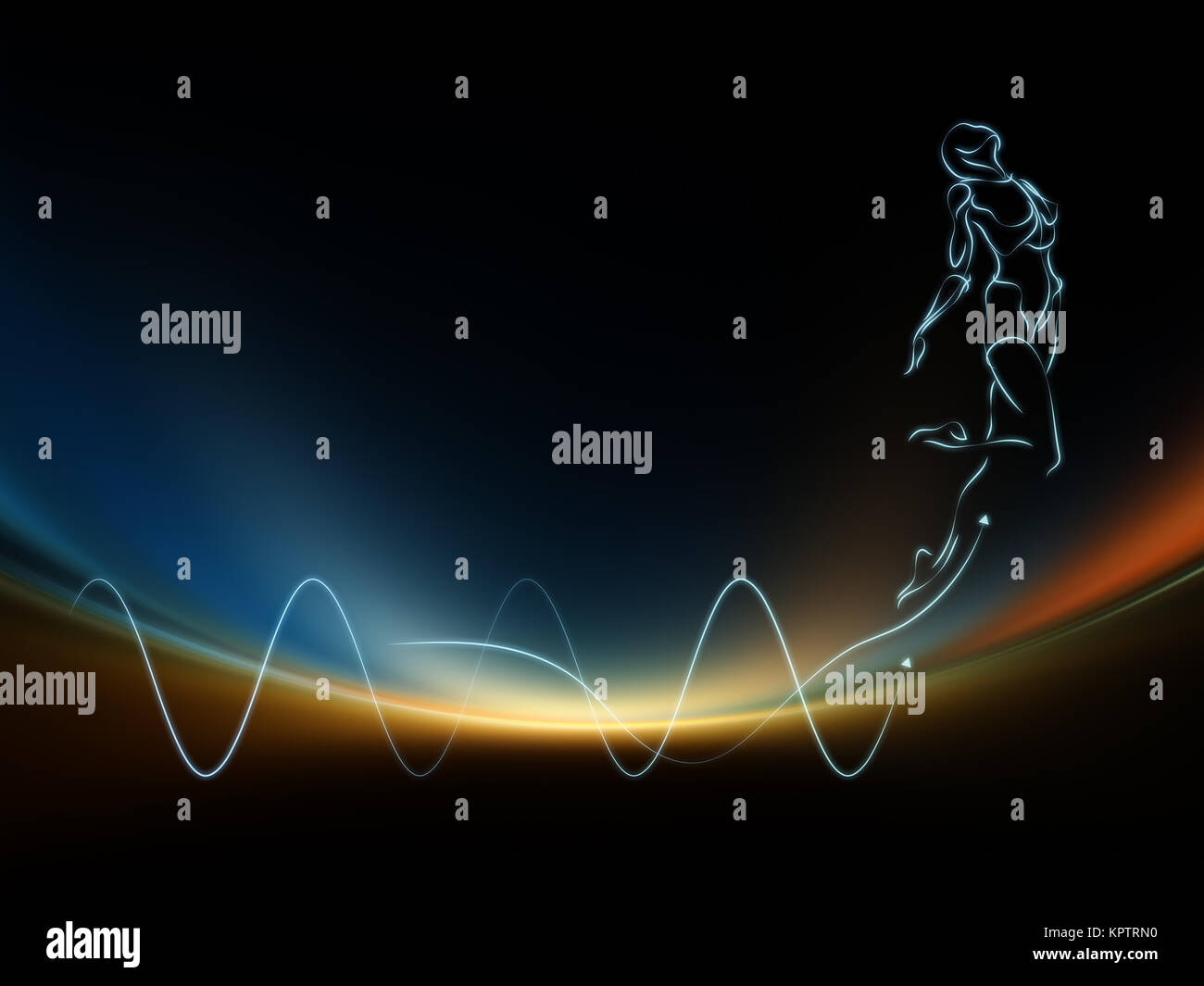 Geometry of Man series. Design composed of Human line drawing and ...