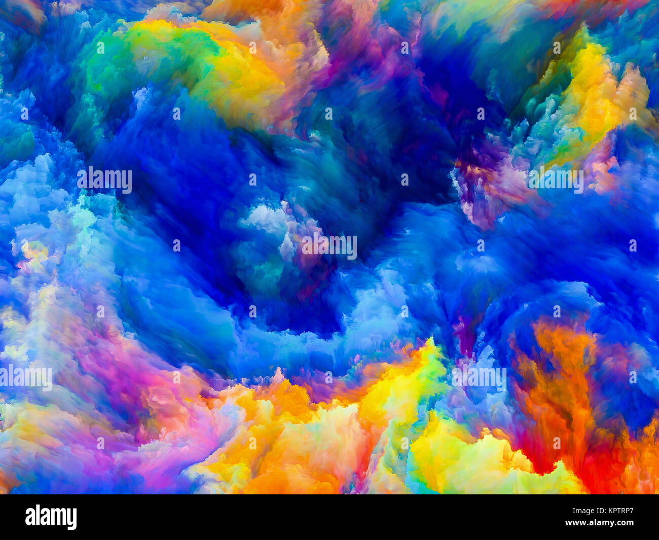 Colors of Imagination series. Backdrop composed of Colorful three ...