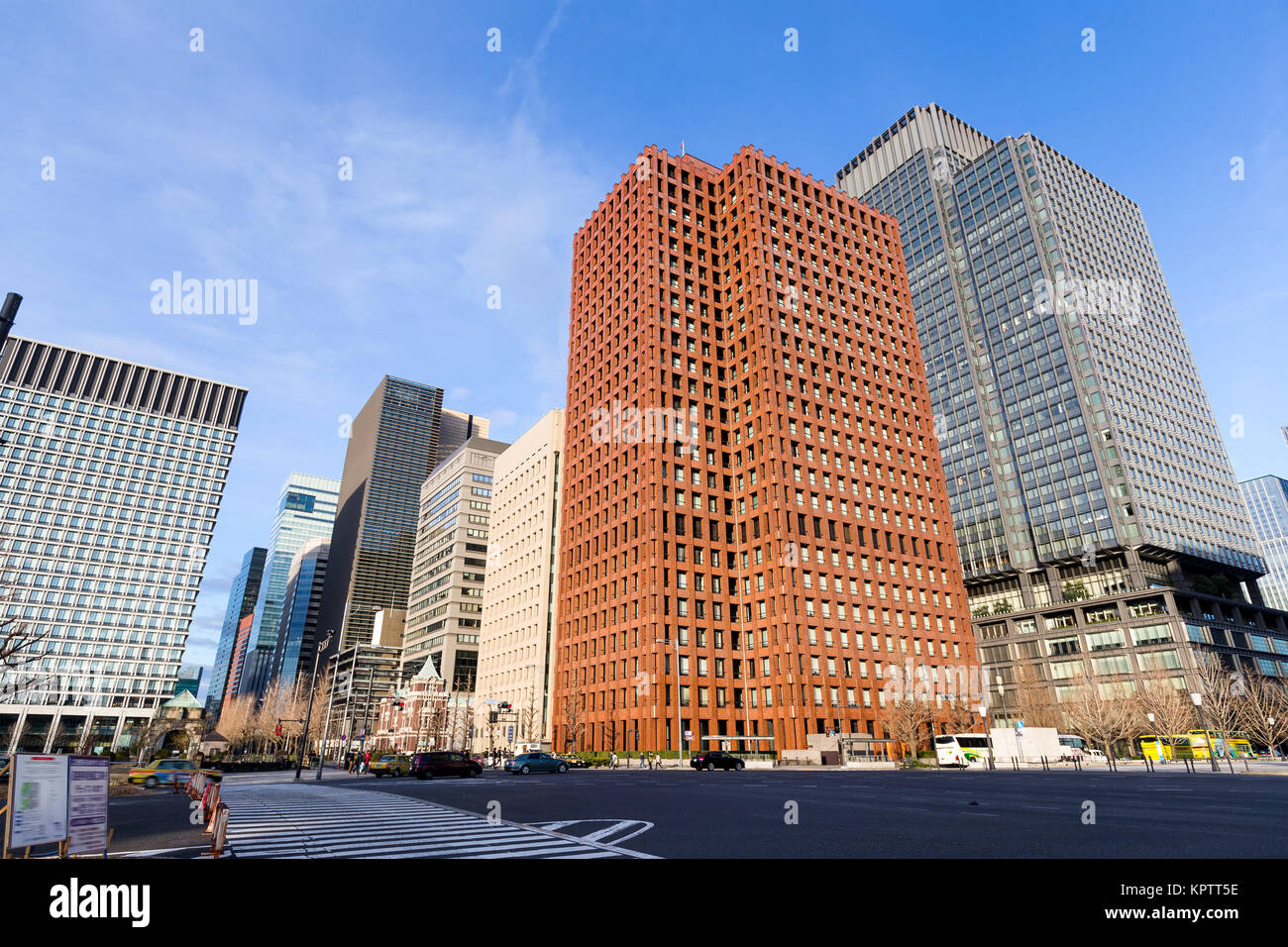 Skyscrapers in the city of Tokyo Stock Photo - Alamy
