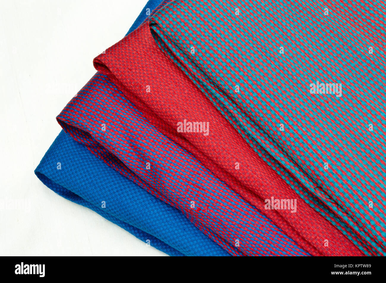Natural silk fabrics hand design and hand dye Stock Photo - Alamy