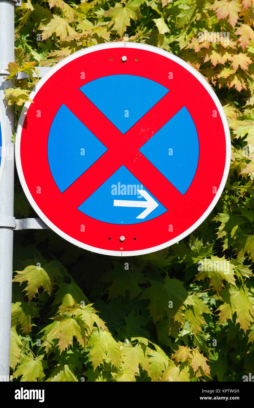 Stop Road Sign Germany Stock Photos & Stop Road Sign Germany Stock ...