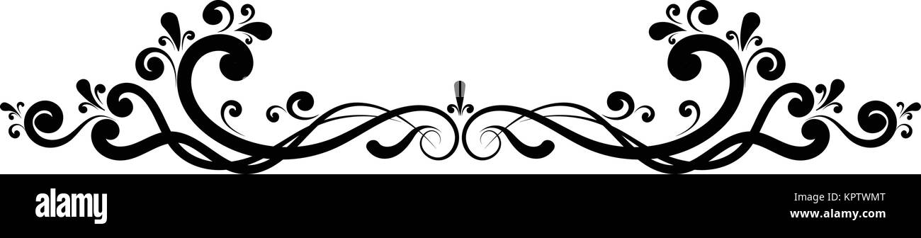 Decorative floral vector monogram Stock Vector Image & Art - Alamy
