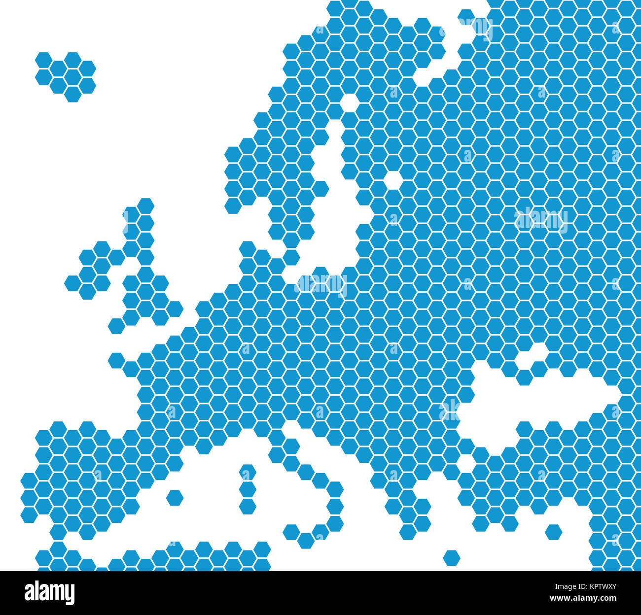 Modern map of europe hi-res stock photography and images - Alamy