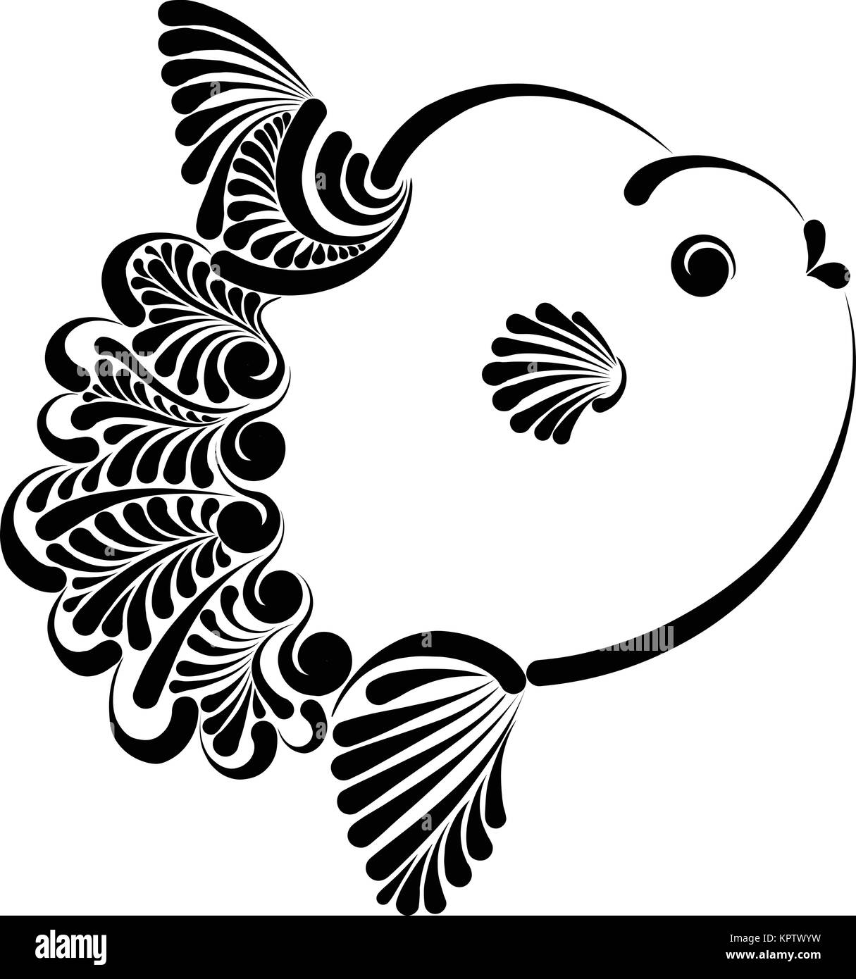 Ocean sunfish vector illustration Stock Vector Image & Art - Alamy