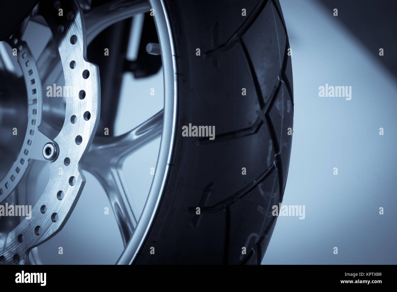Motorcycle brake disc Stock Photo - Alamy