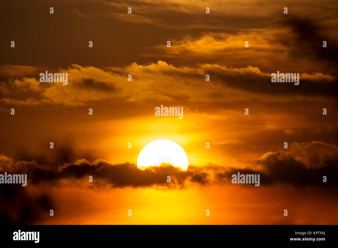 Yellow sun shines over hi-res stock photography and images - Alamy