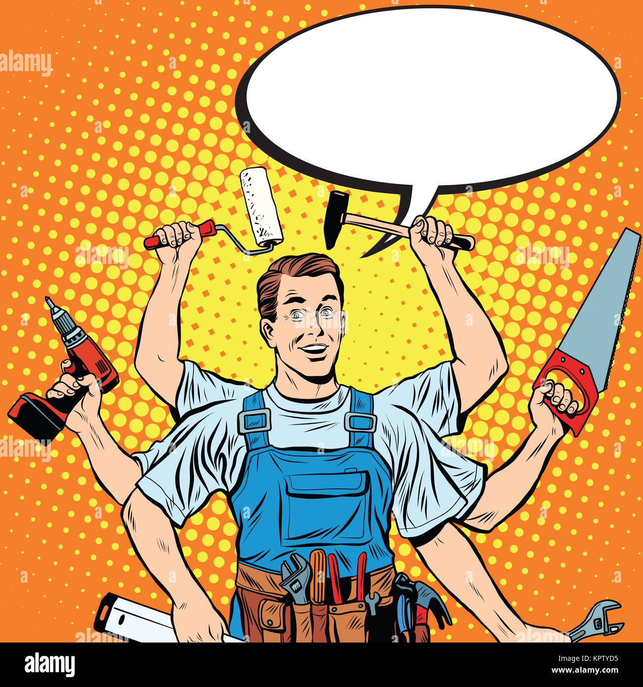 Multi armed human hi-res stock photography and images - Alamy