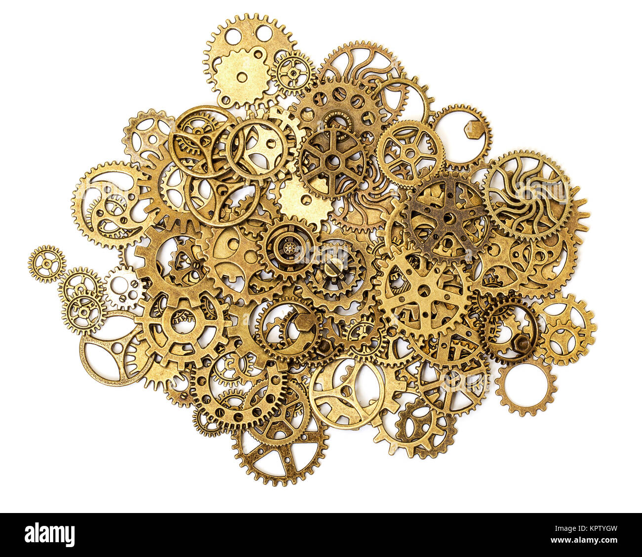 Vintage Mechanical Cogwheel Gears Wheels Stock Photo - Alamy