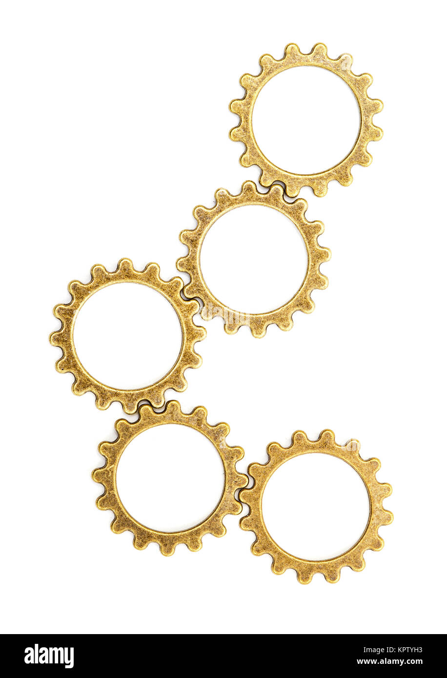 Vintage Mechanical Cogwheel Gears Wheels Stock Photo - Alamy