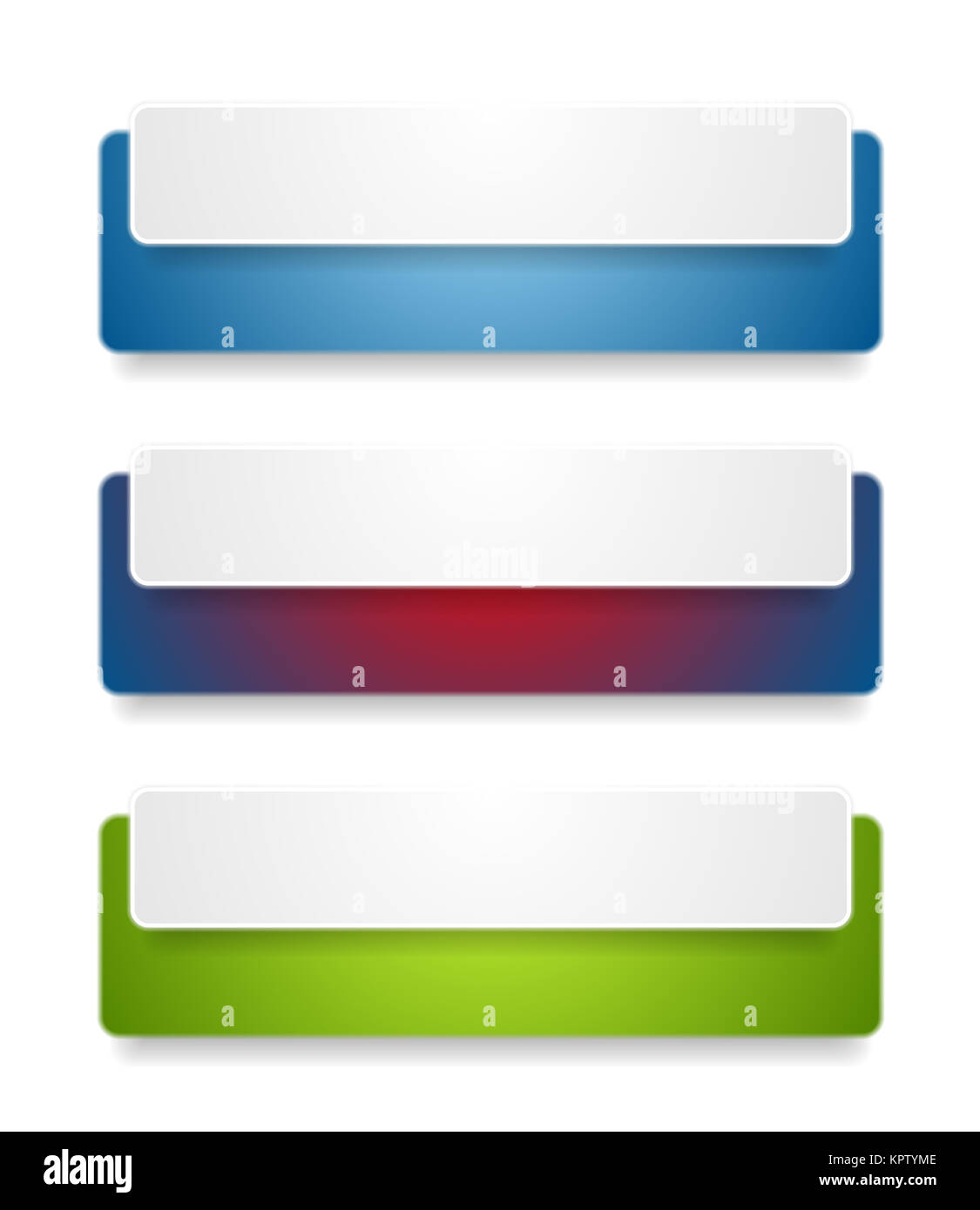 Abstract web headers design Stock Photo - Alamy