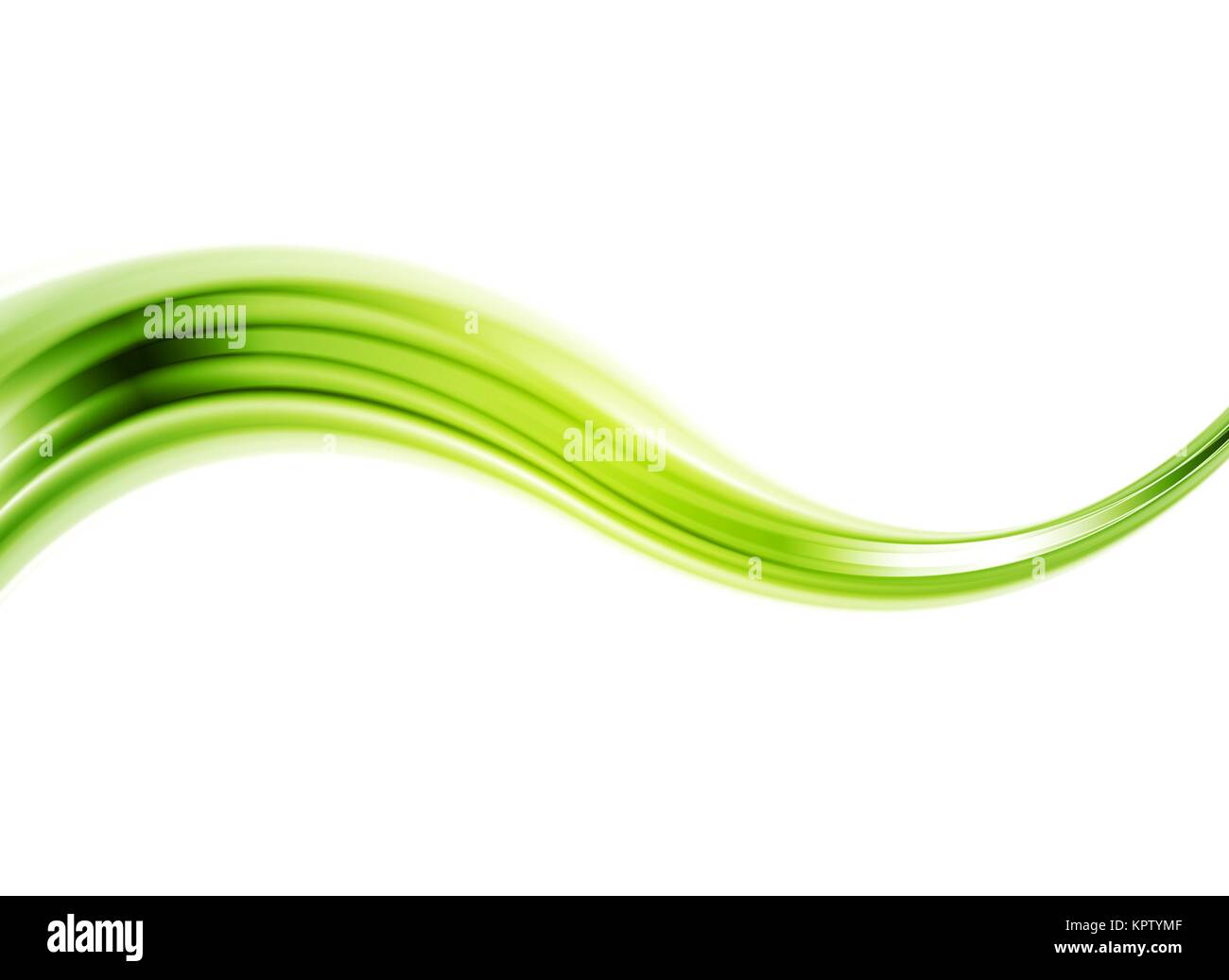 Green wave abstract background Stock Photo - Alamy