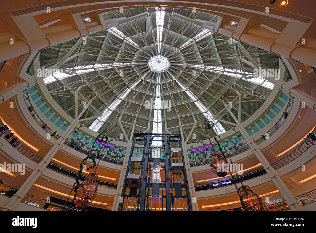 View of Petrosains, The Discovery Centre, a science and technology ...