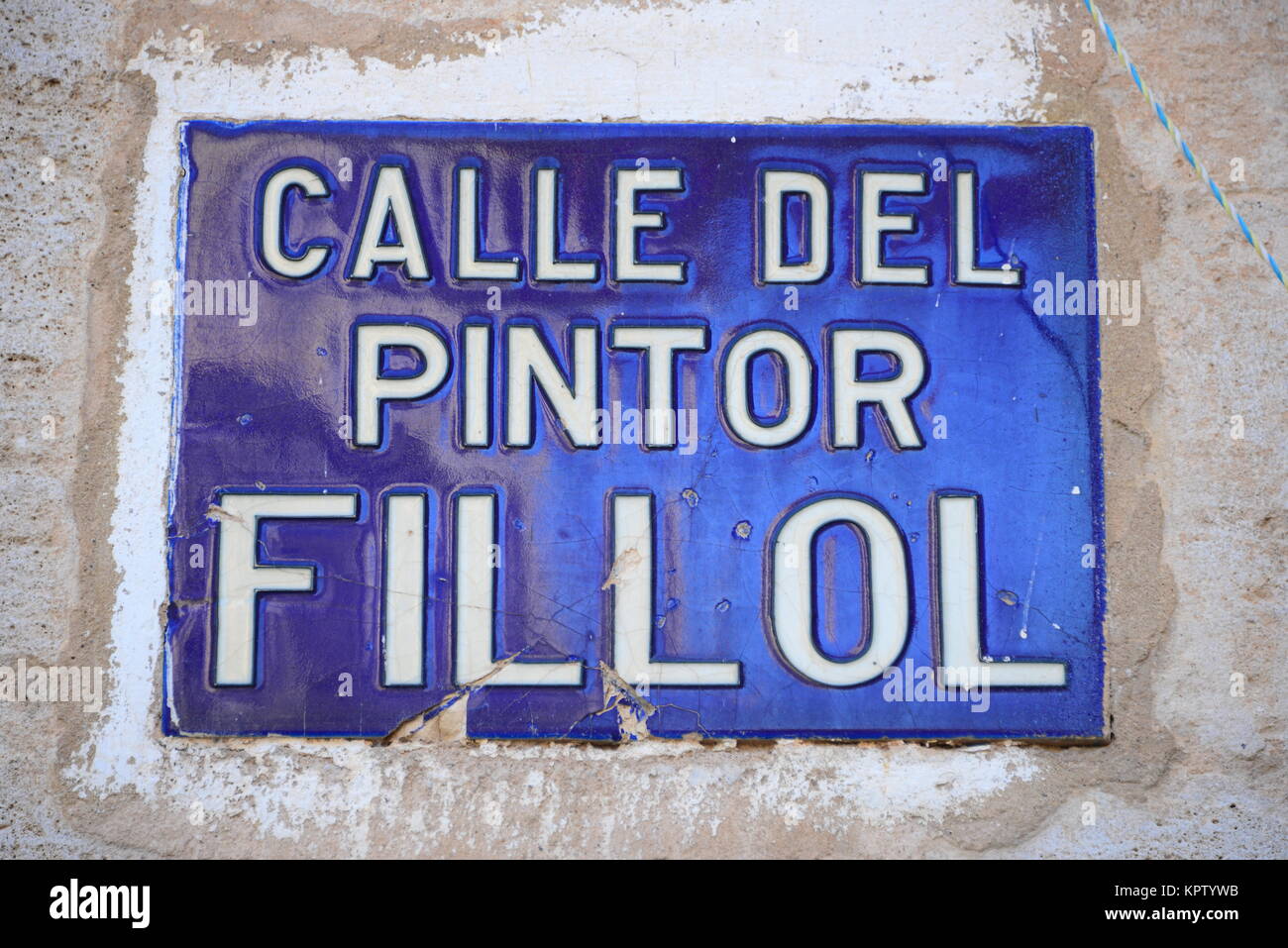 Road signs valencia spain hi-res stock photography and images - Alamy