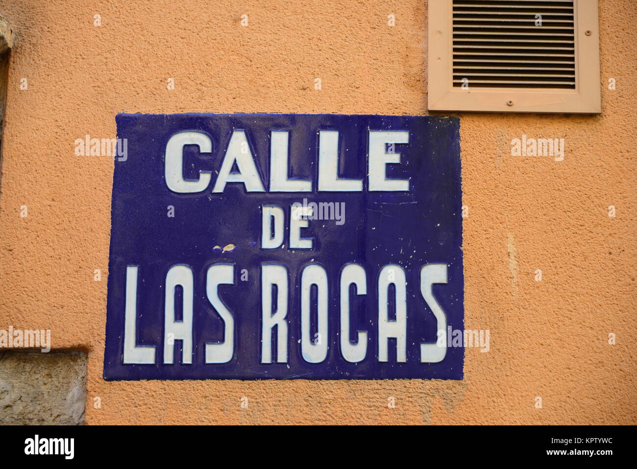 Road signs valencia spain hi-res stock photography and images - Alamy