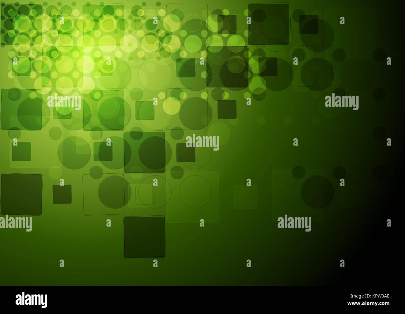 Green tech geometry background Stock Photo - Alamy