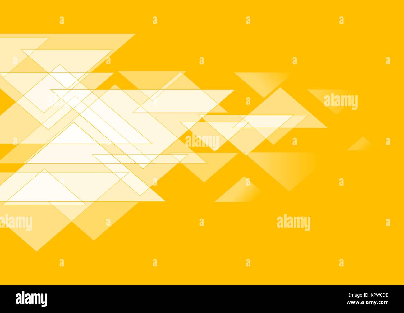 White triangles on orange Stock Photo - Alamy