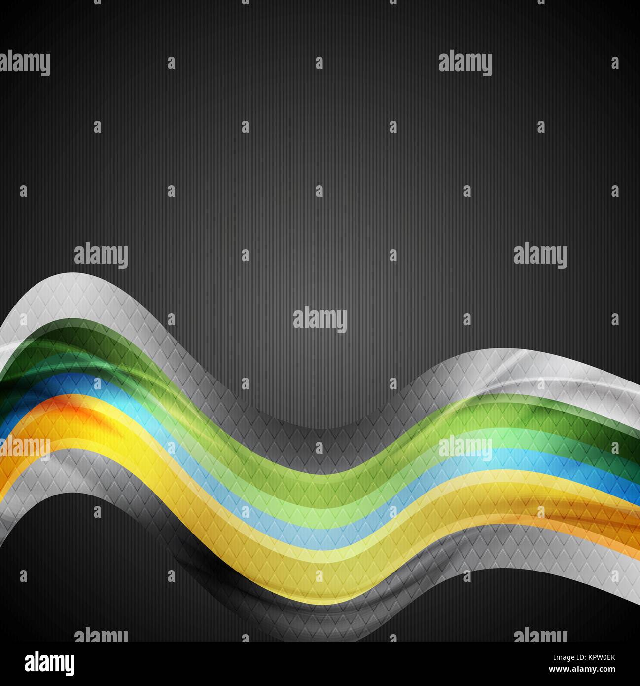 Bright hi-tech waves background Stock Photo - Alamy