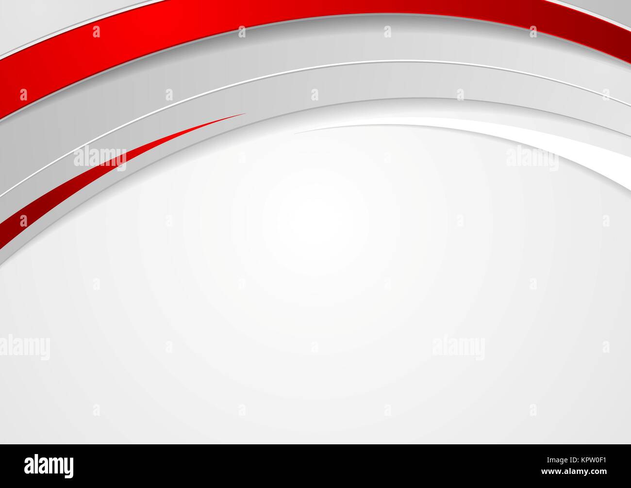 Abstract corporate red waves design Stock Photo - Alamy
