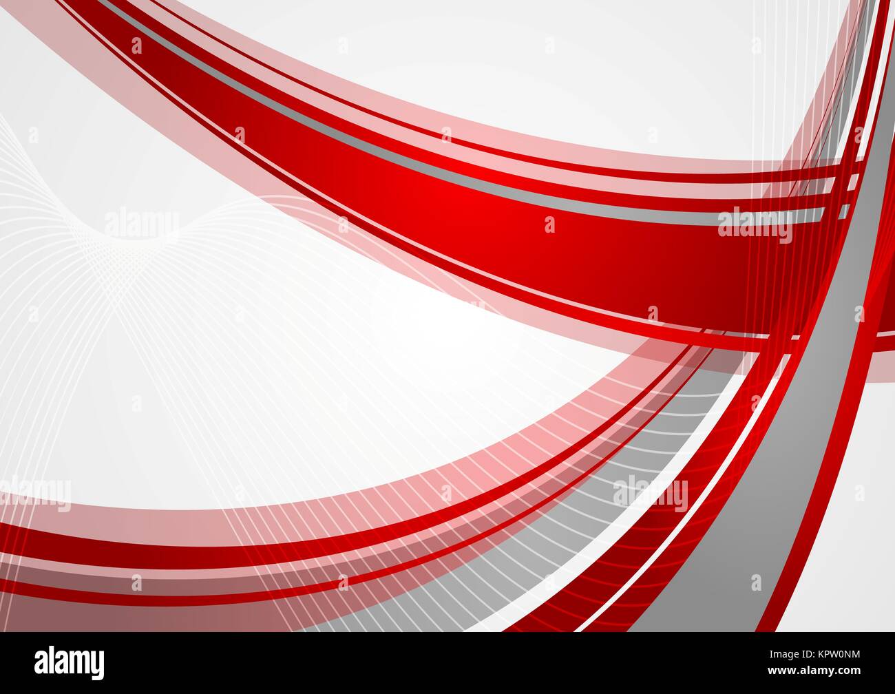 Abstract corporate background red waves hi-res stock photography and ...