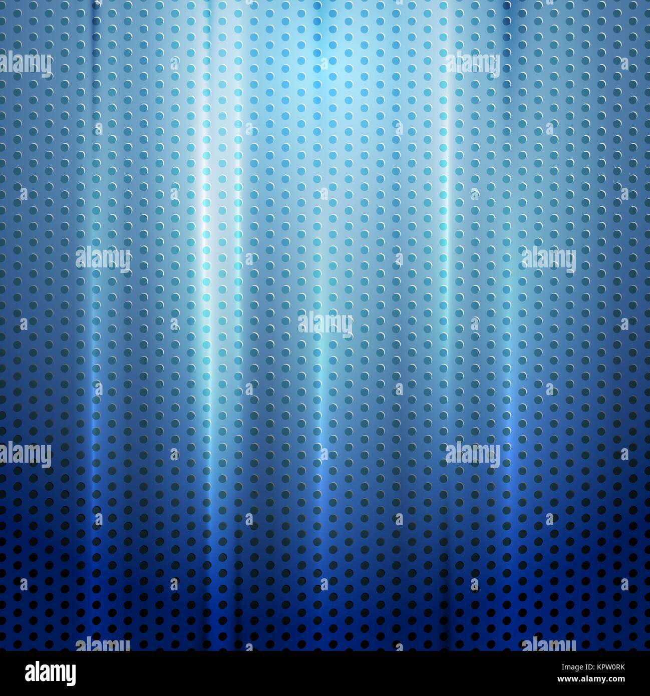 Bright blue abstract perforated texture Stock Photo - Alamy