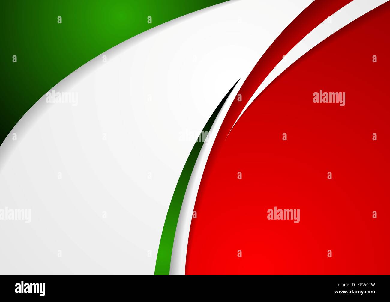 Corporate wavy abstract background. Italian colors Stock Photo - Alamy