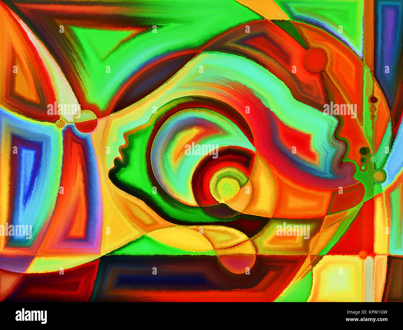 Painted perception hi-res stock photography and images - Alamy