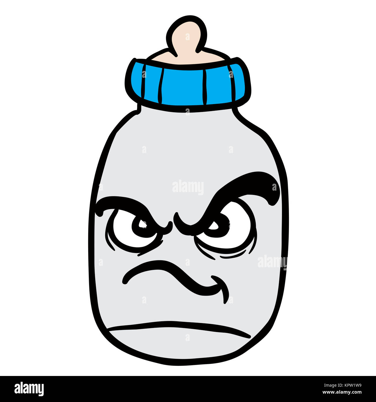 angry baby bottle Stock Photo - Alamy