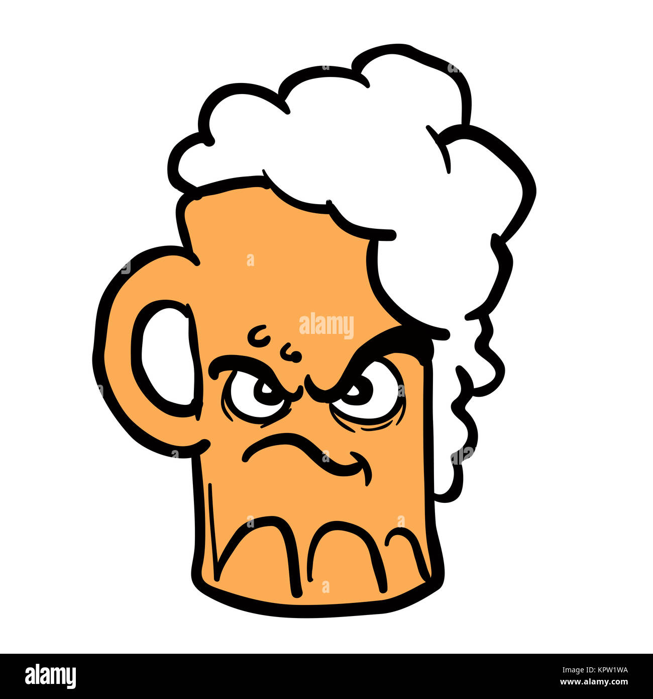 Cartoon tankard Cut Out Stock Images & Pictures - Alamy