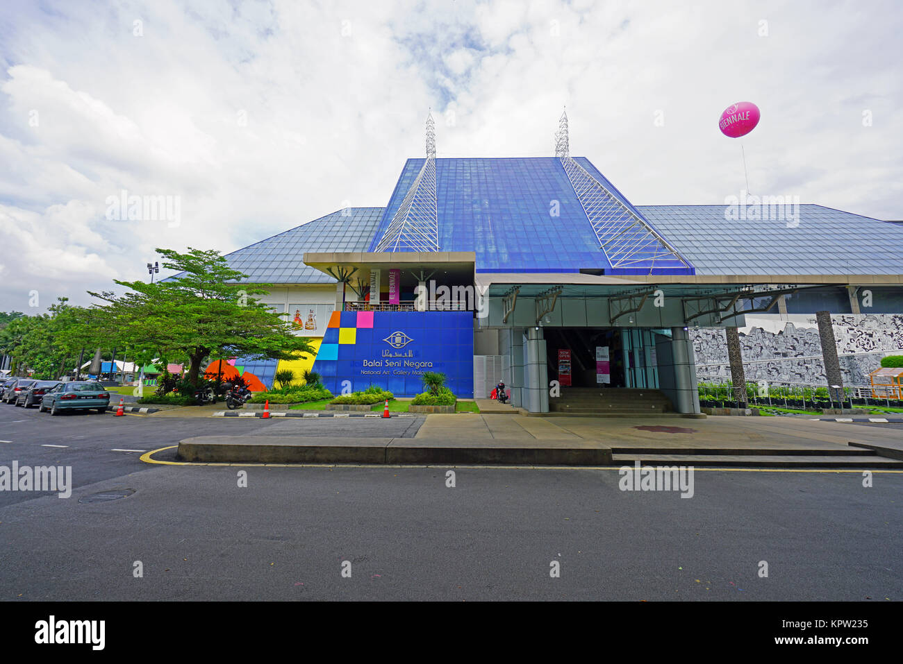View of the National Visual Arts Gallery of Malaysia (Balai Seni Negara ...